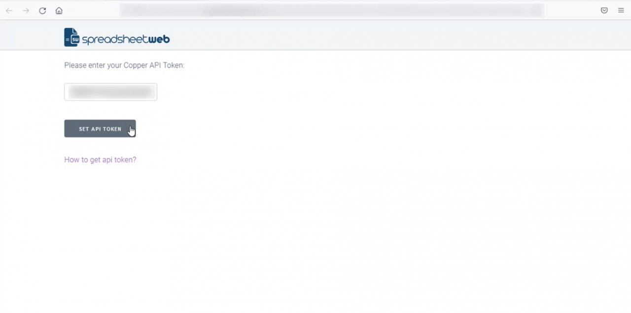 Copper Applications - SpreadsheetWeb Help