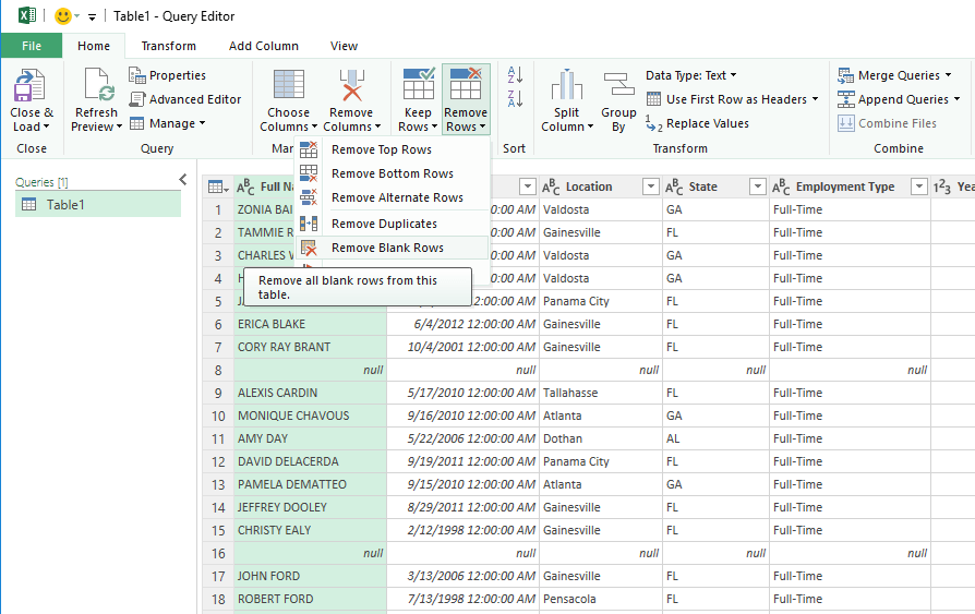 How To Delete Rows With Blank Cells Brainlasopa